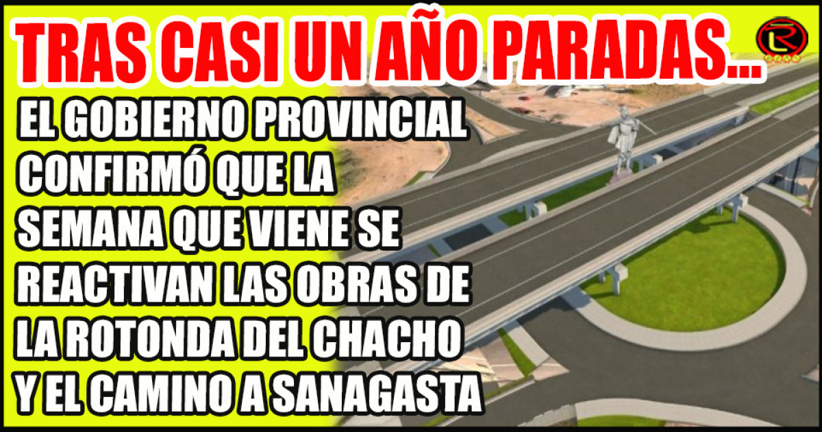 La Rotonda del Chacho tiene un avance del 70 por ciento - Riojalibre