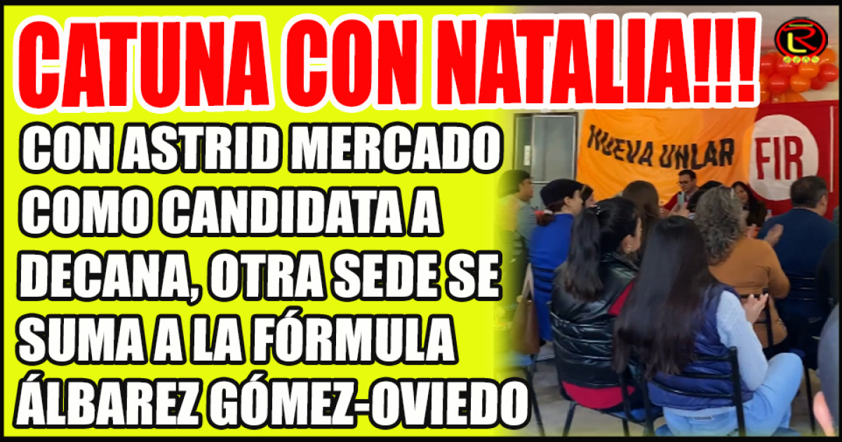 Gran acompañamiento a la candidata a Rectora en Catuna – Riojalibre